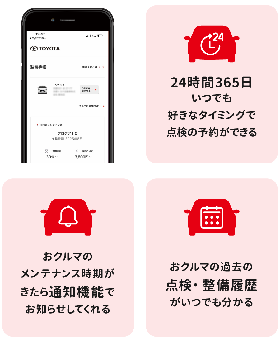 My TOYOTA+（マイトヨタプラス） | 京都トヨタ自動車株式会社